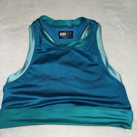 Beach Riot | Intimates & Sleepwear | Womens Beach Riot Sport Bra Green ...